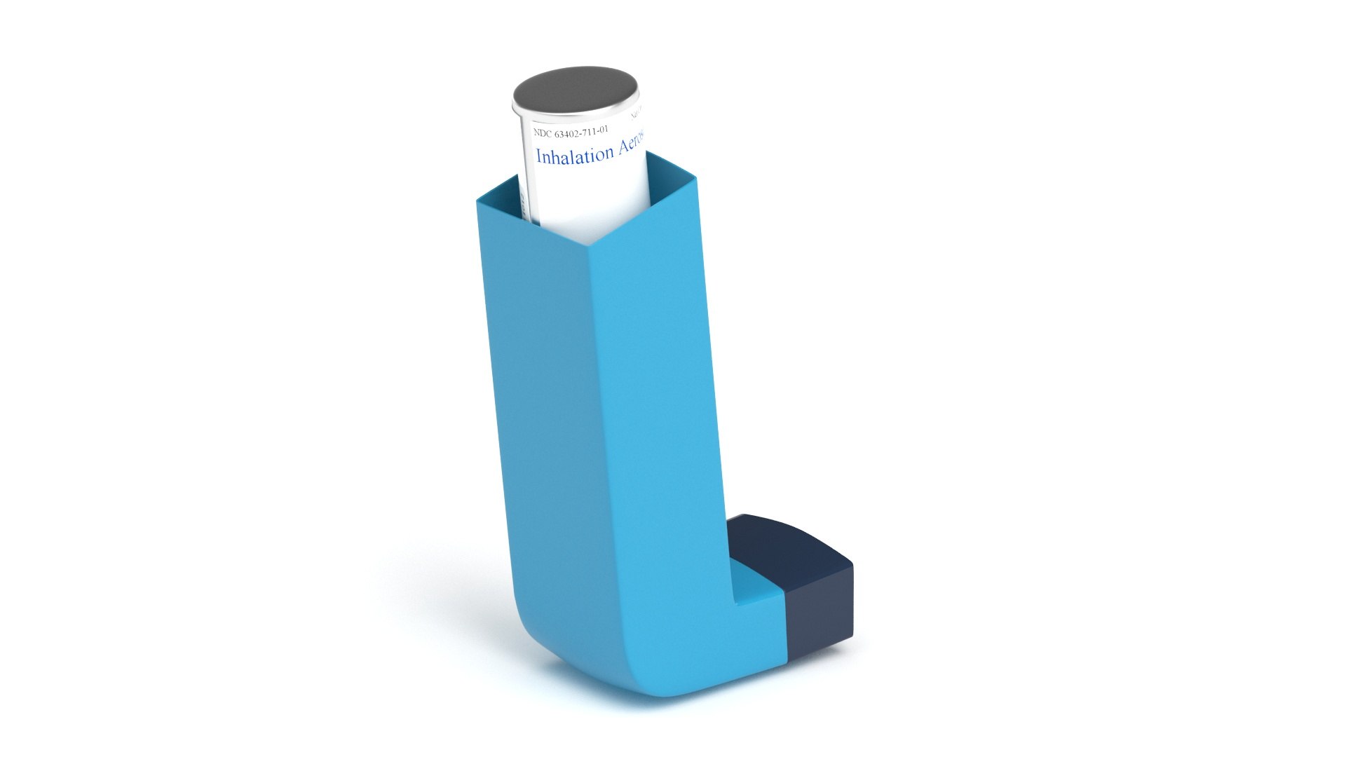 Asthma Inhaler 01 3D Model - TurboSquid 2223913