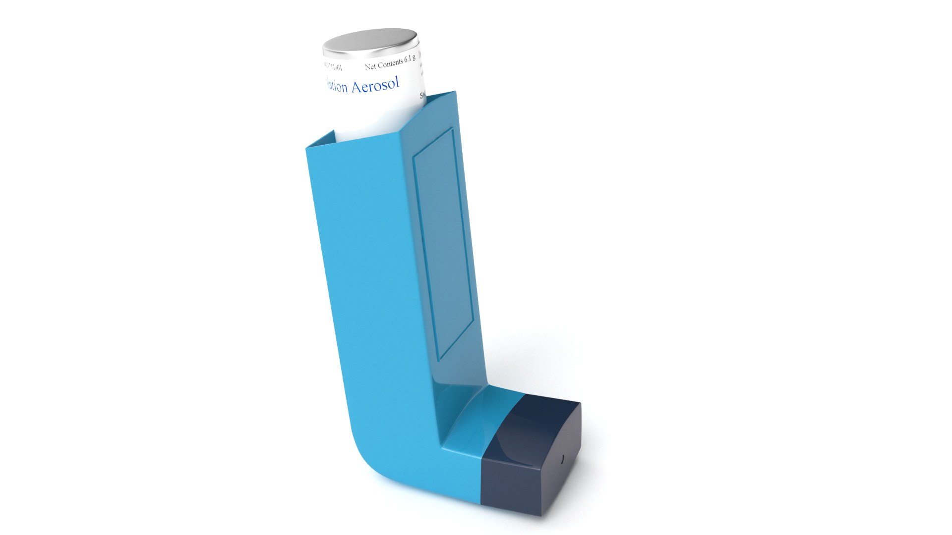 Asthma Inhaler 01 3D Model - TurboSquid 2223913