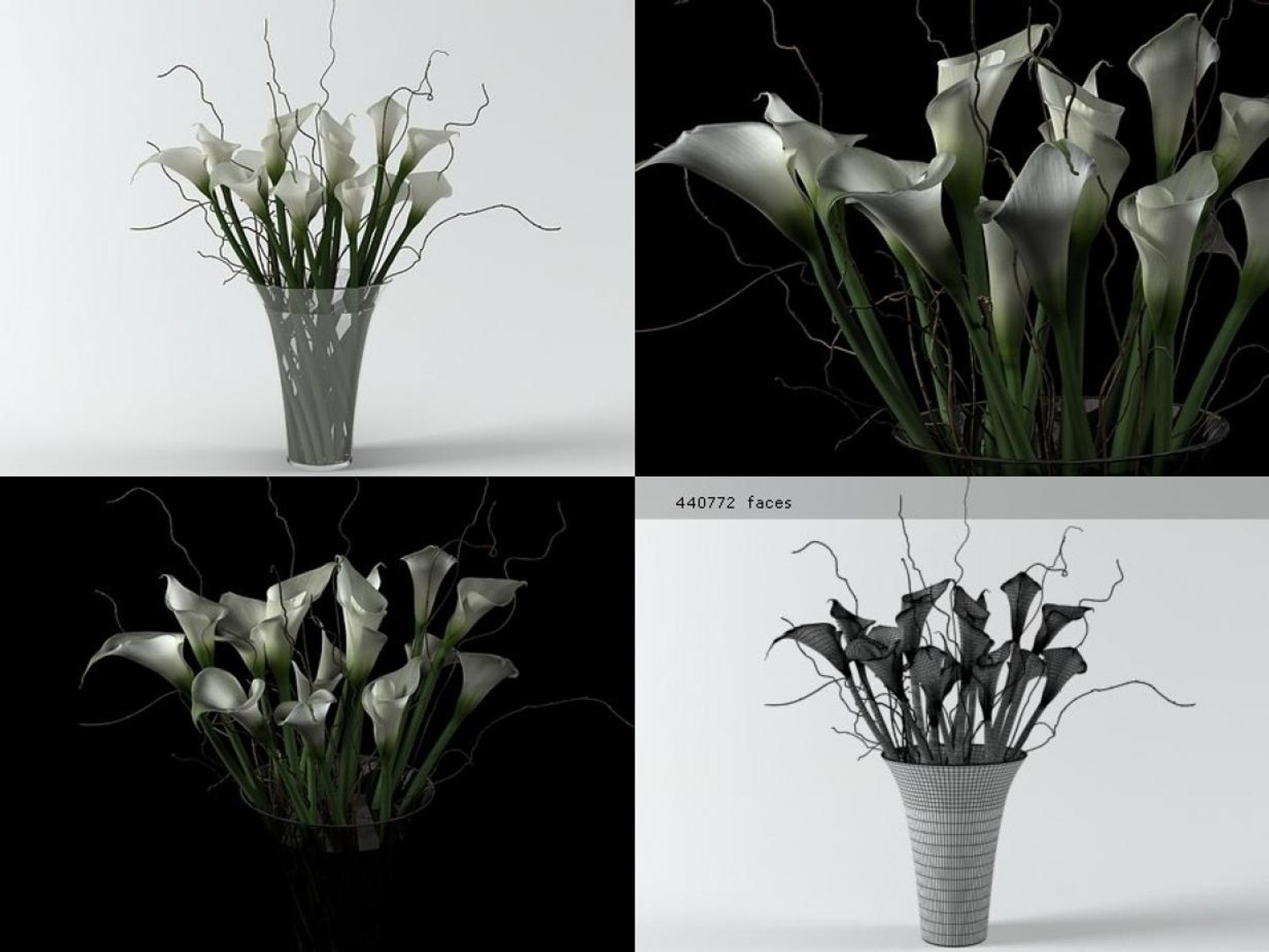 3D Model Calla Lily - TurboSquid 1177127