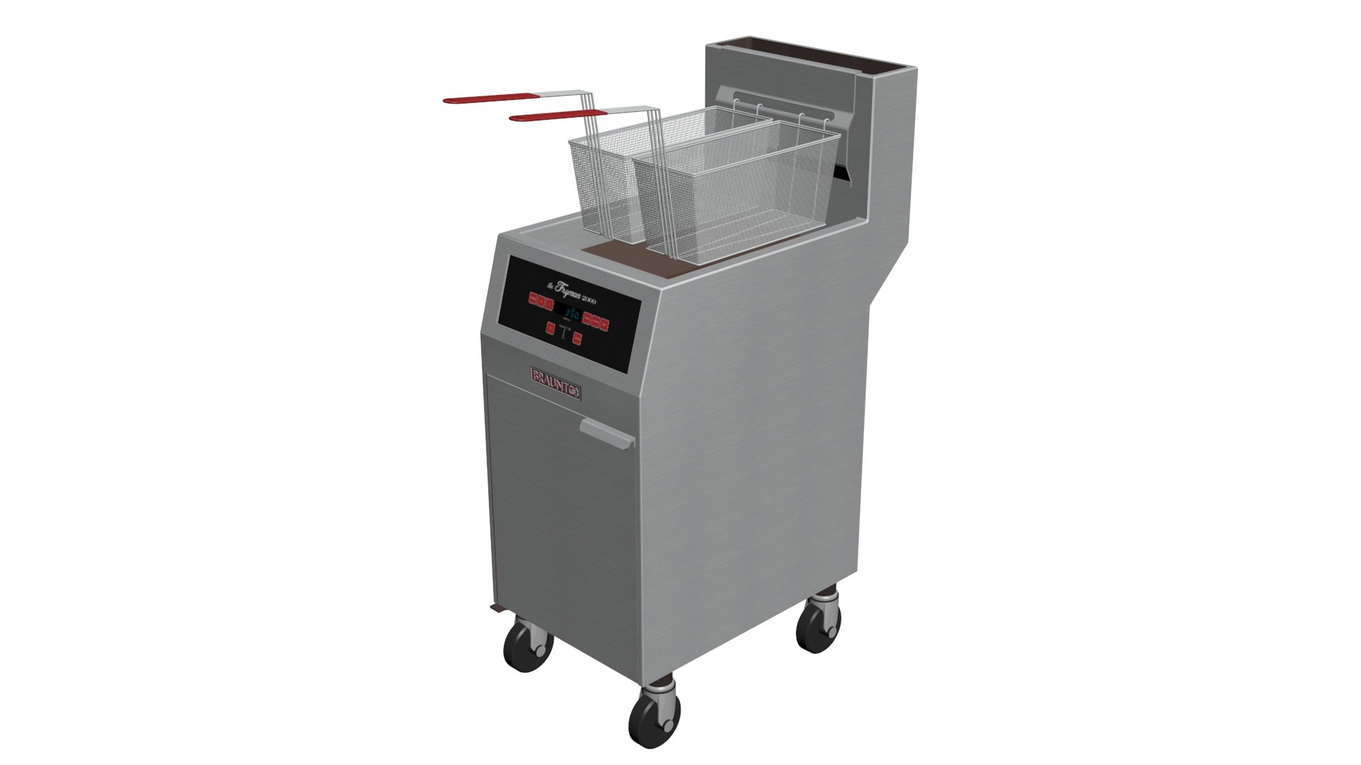 Restaurant Deep Fryer 3d Model