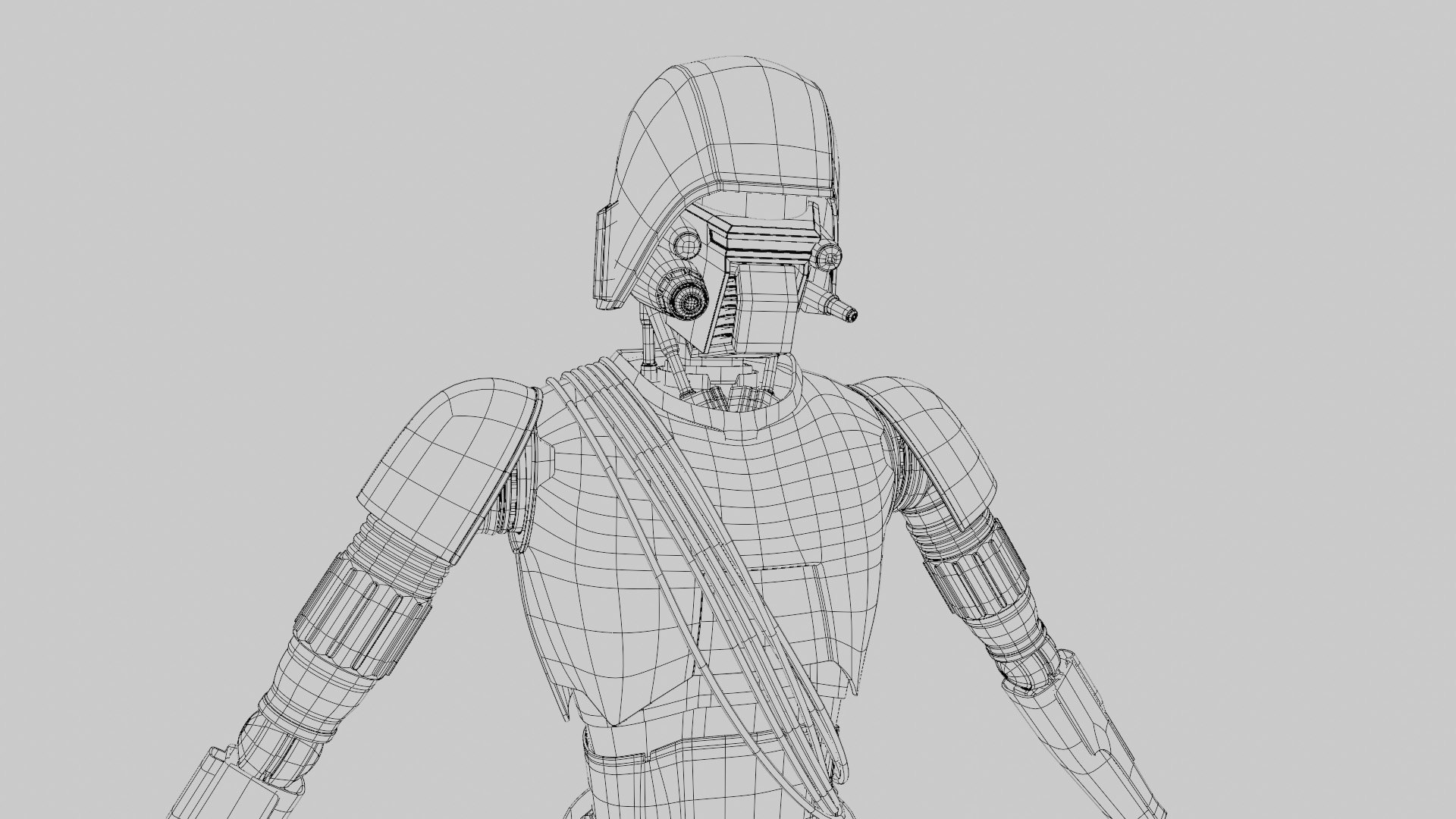 Star Wars HK-87 Droid - Fully Rigged 3D - TurboSquid 1852000