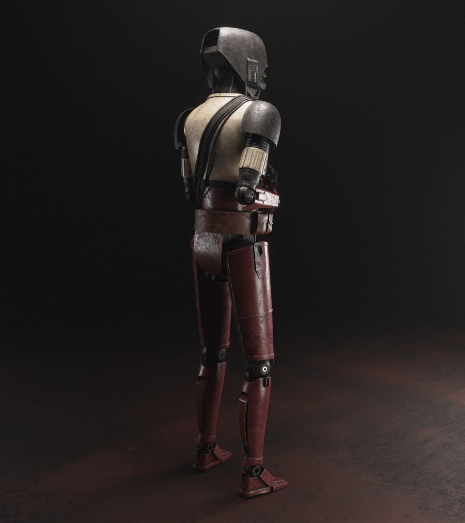 Star Wars HK-87 Droid - Fully Rigged 3D - TurboSquid 1852000
