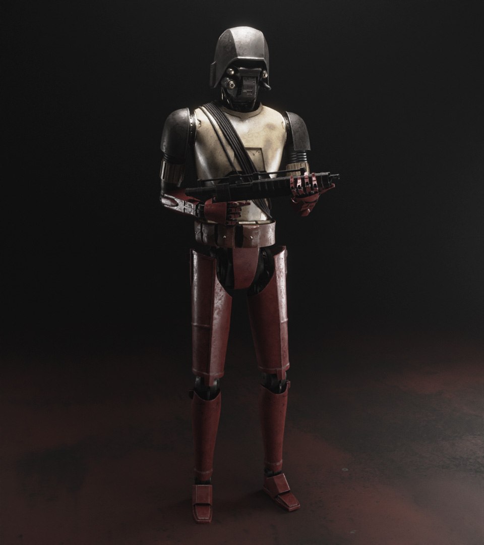 Star Wars HK-87 Droid - Fully Rigged 3D - TurboSquid 1852000