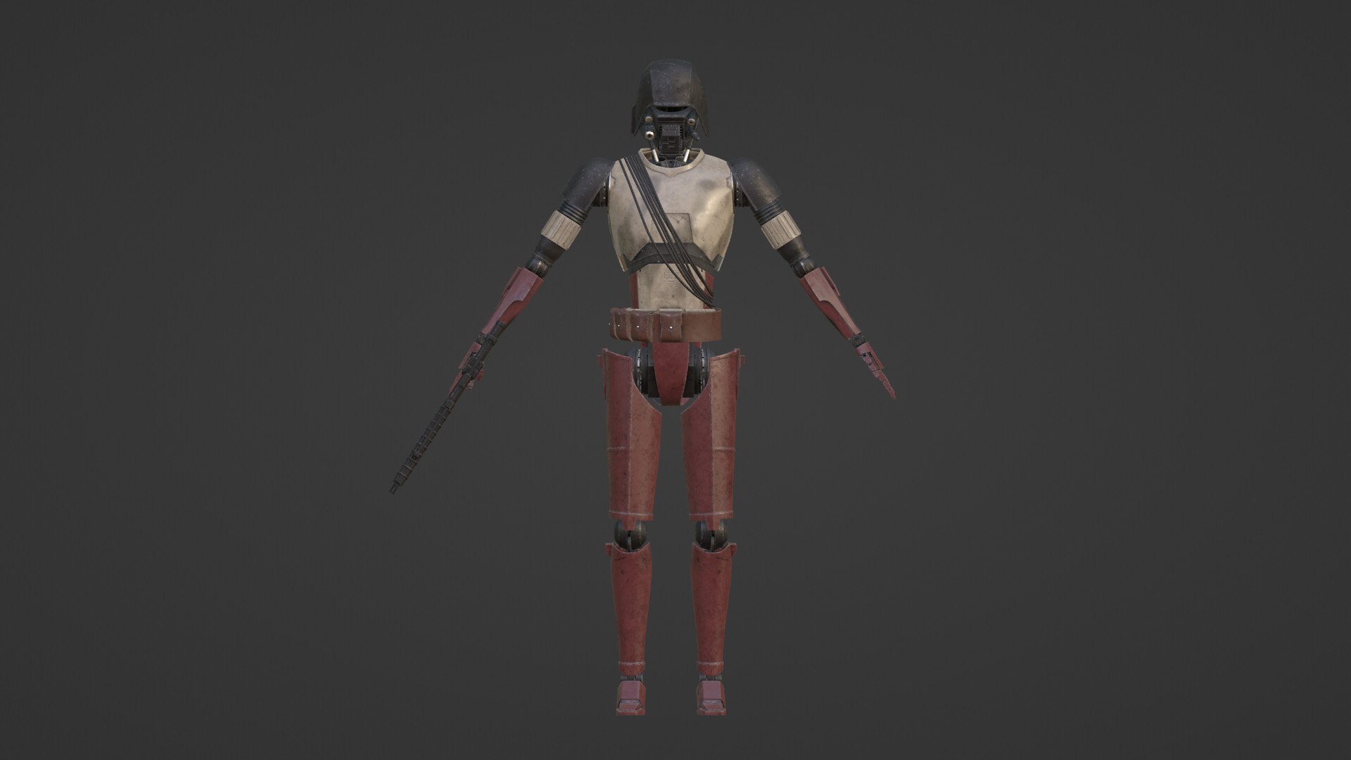 Star Wars HK-87 Droid - Fully Rigged 3D - TurboSquid 1852000