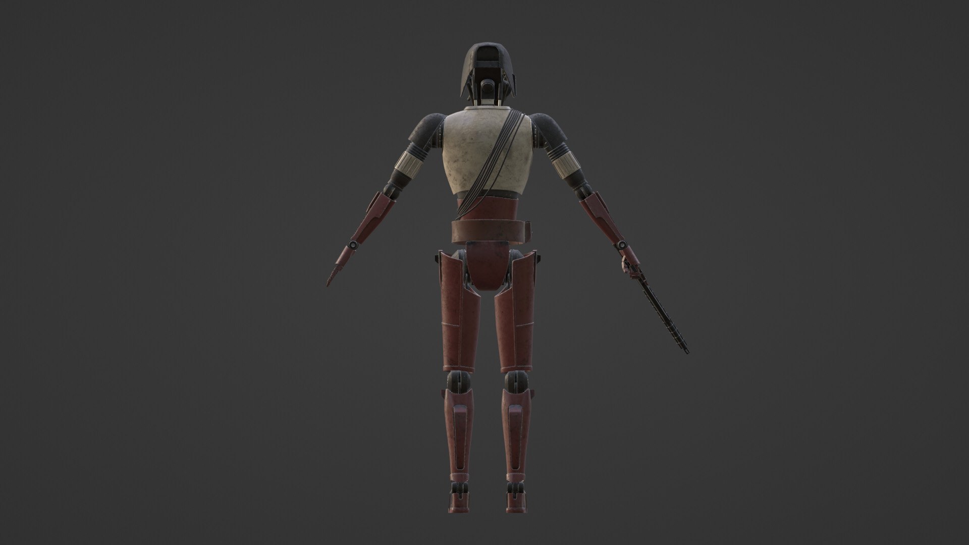 Star Wars HK-87 Droid - Fully Rigged 3D - TurboSquid 1852000