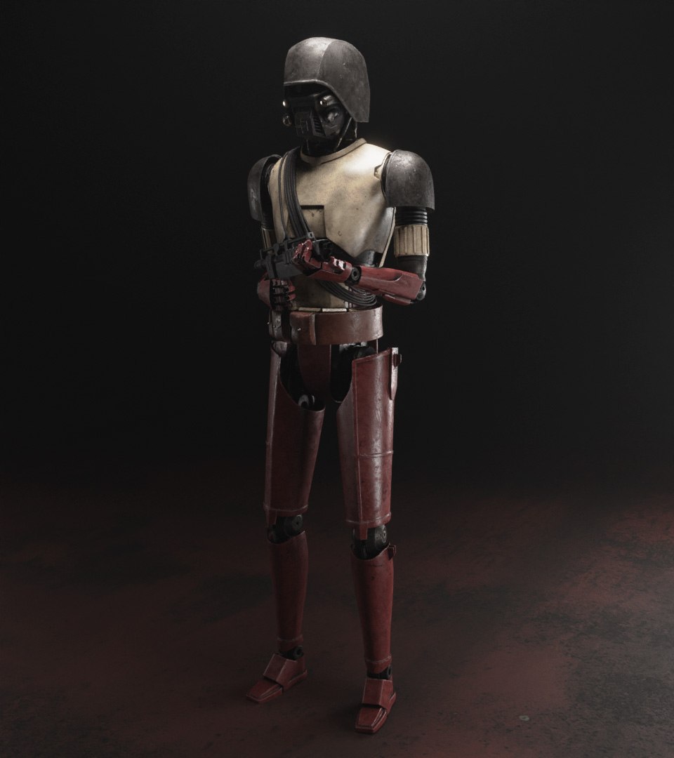 Star Wars HK-87 Droid - Fully Rigged 3D - TurboSquid 1852000