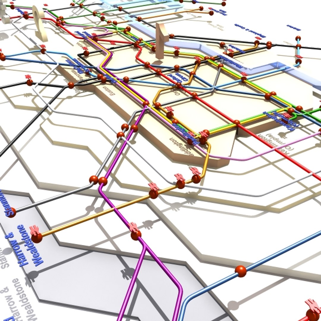 London Underground 3d Model