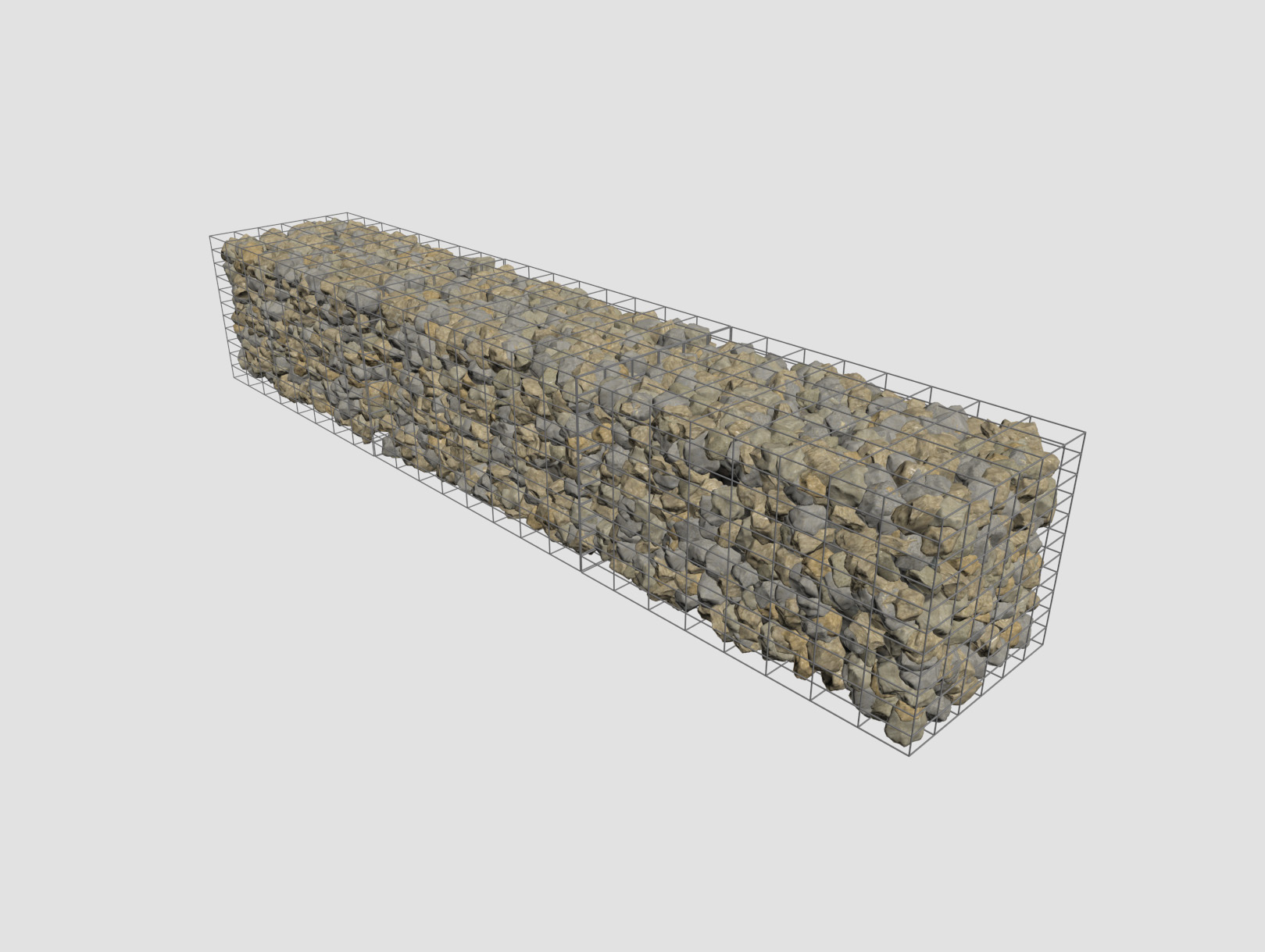 max realistic gabion walls