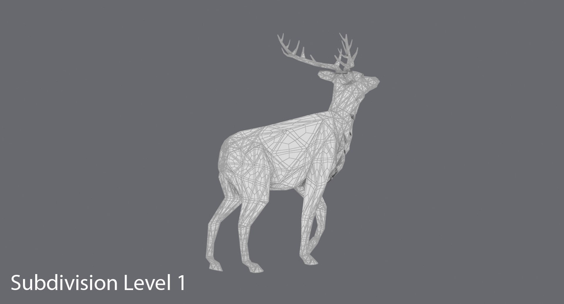 3D Stag---walking Model - TurboSquid 1192992