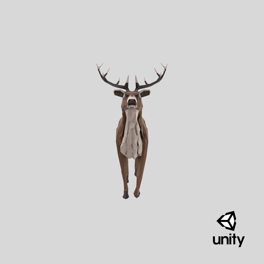 3D Stag---walking Model - TurboSquid 1192992