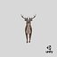 3D Stag---walking Model - TurboSquid 1192992