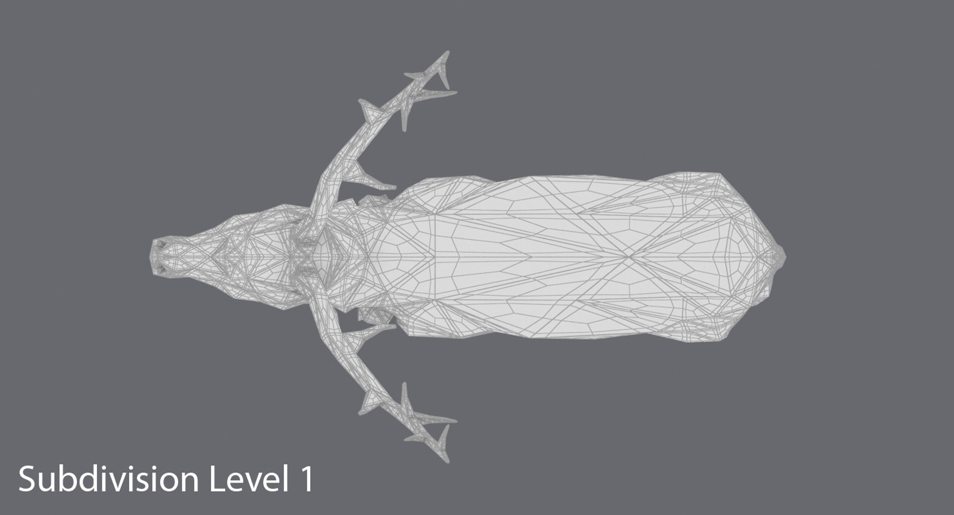 3D Stag---walking Model - TurboSquid 1192992