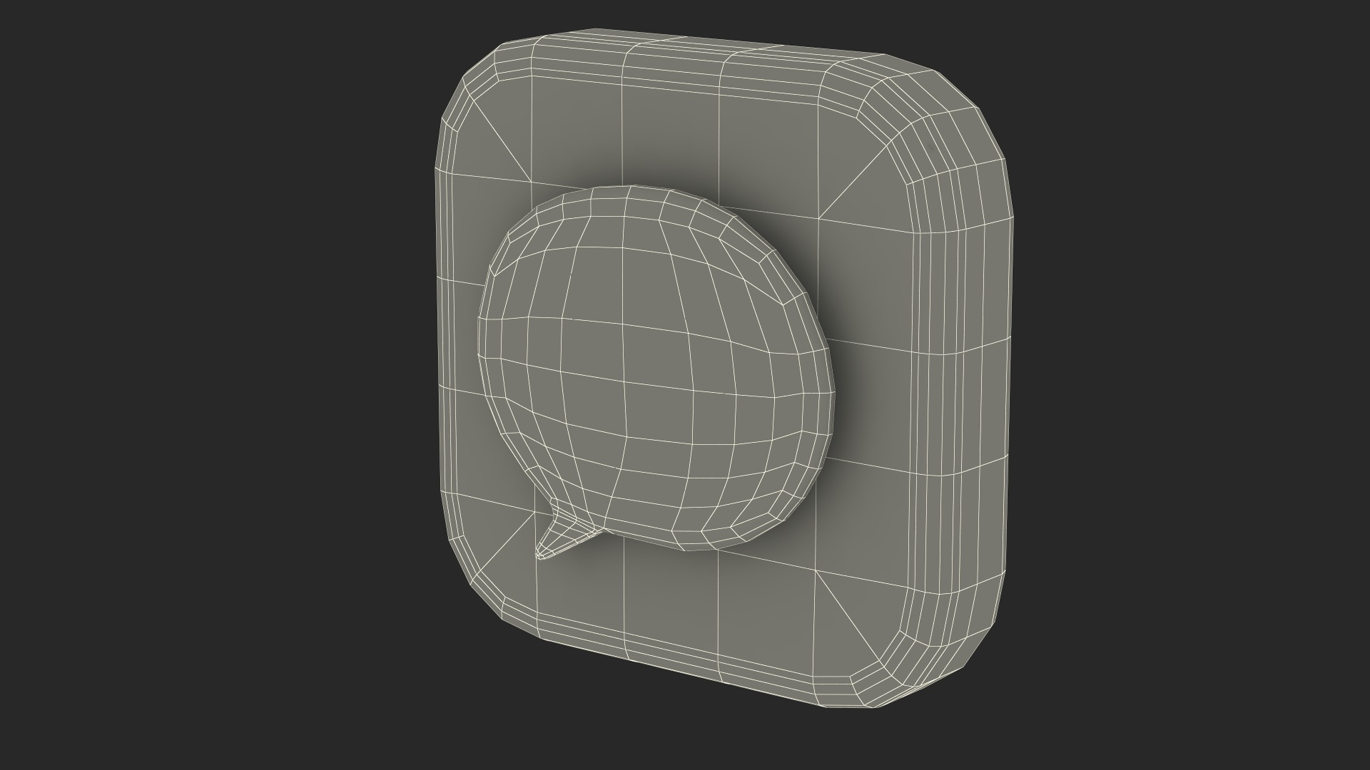 IPhone IOS Messages Icon 3D Model - TurboSquid 2222924
