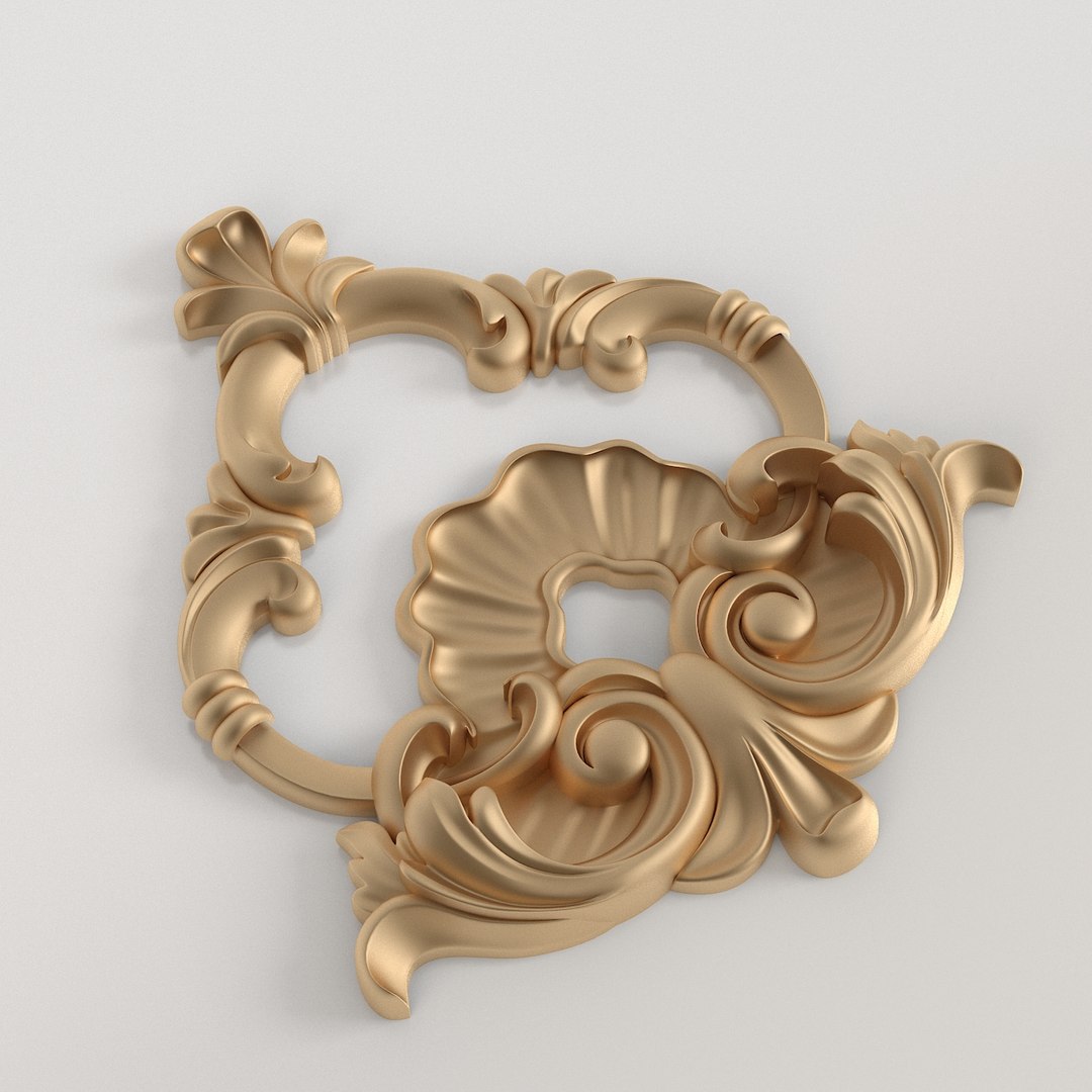 Decor Onlay Model - TurboSquid 1567046