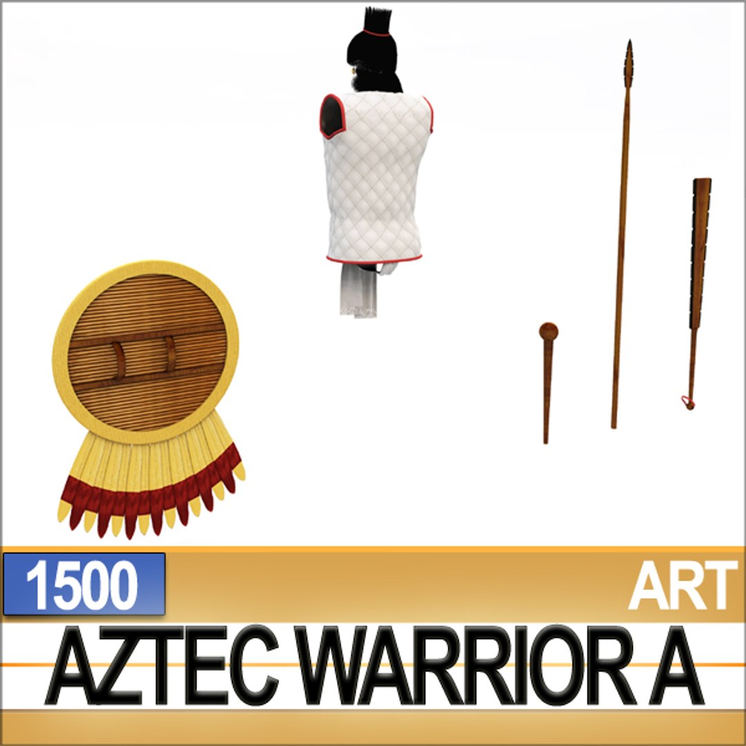 3ds Props Set Daz Aztec