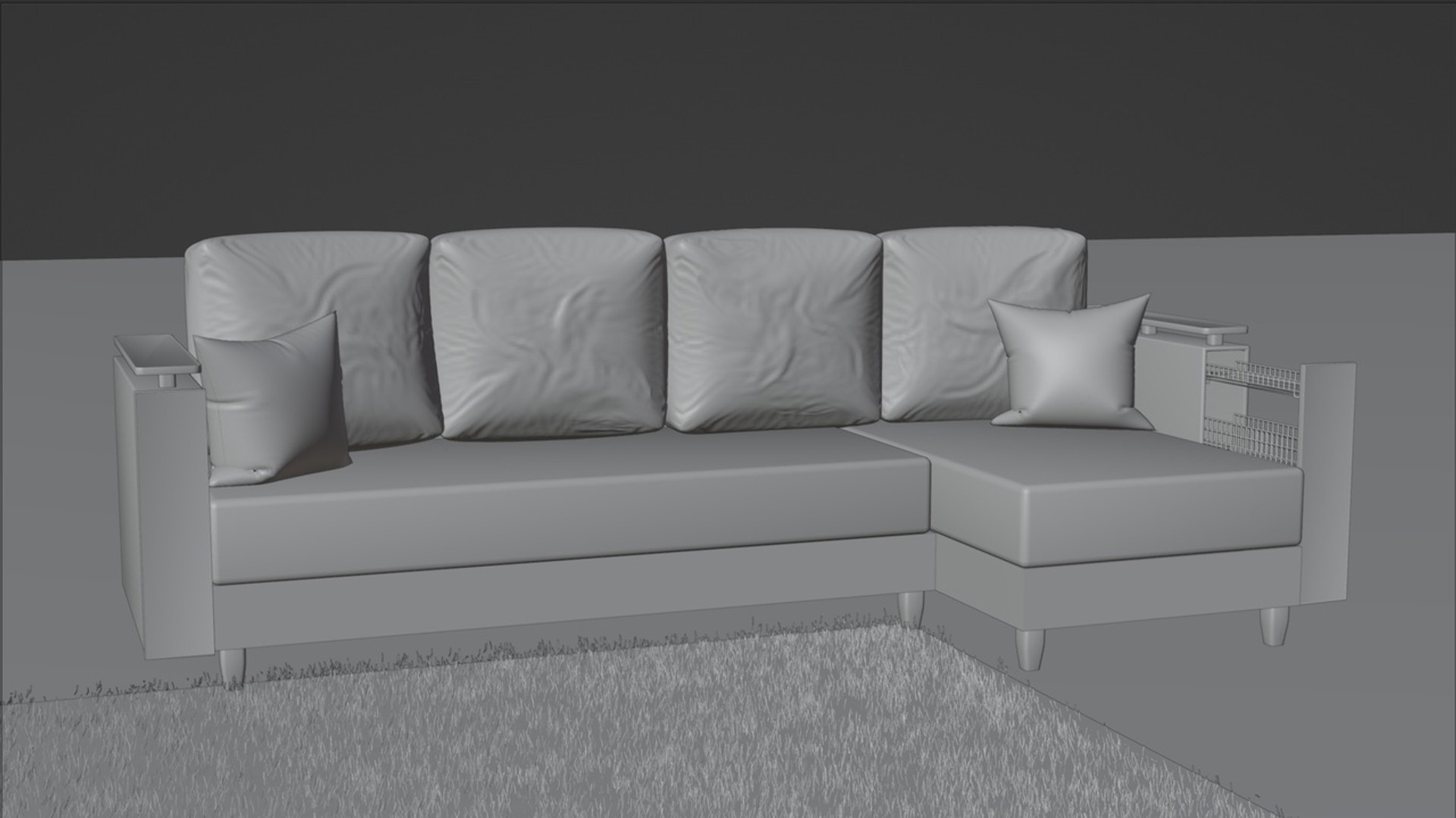 3D Sofa Blender - TurboSquid 2077845