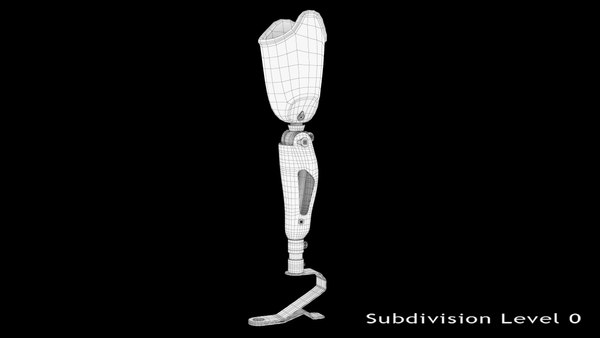 3D Prosthetic Leg PBR model - TurboSquid 2004232