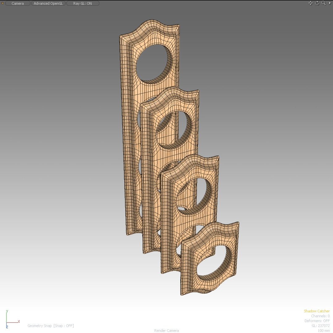 3d fbx electrical switch outlet