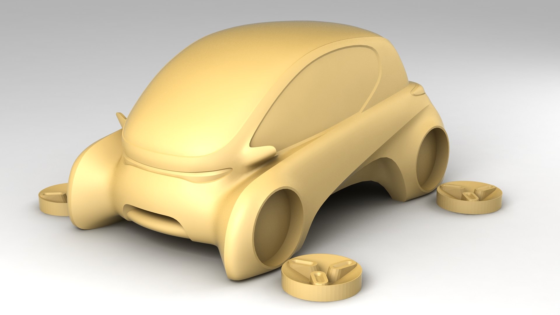 3D Ev Car Printing - TurboSquid 1392281