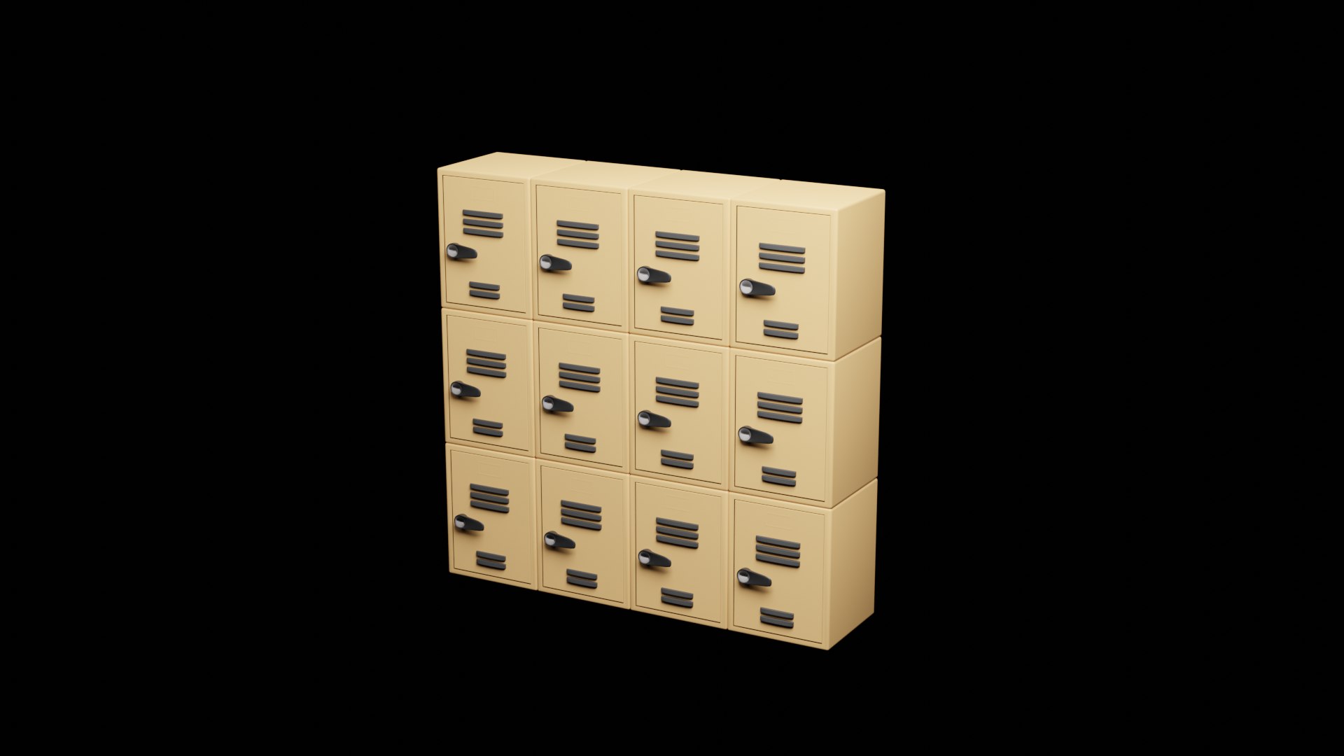 3D Stylish Locker Open And Close Movement Model - TurboSquid 1851643