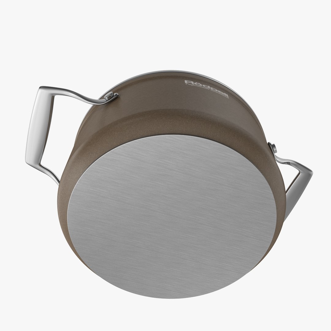 3d brown pan model