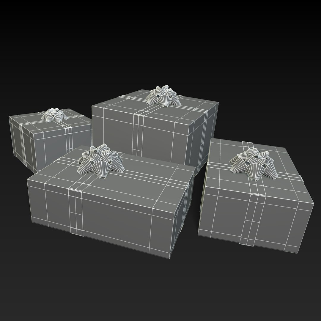 presents 3d model
