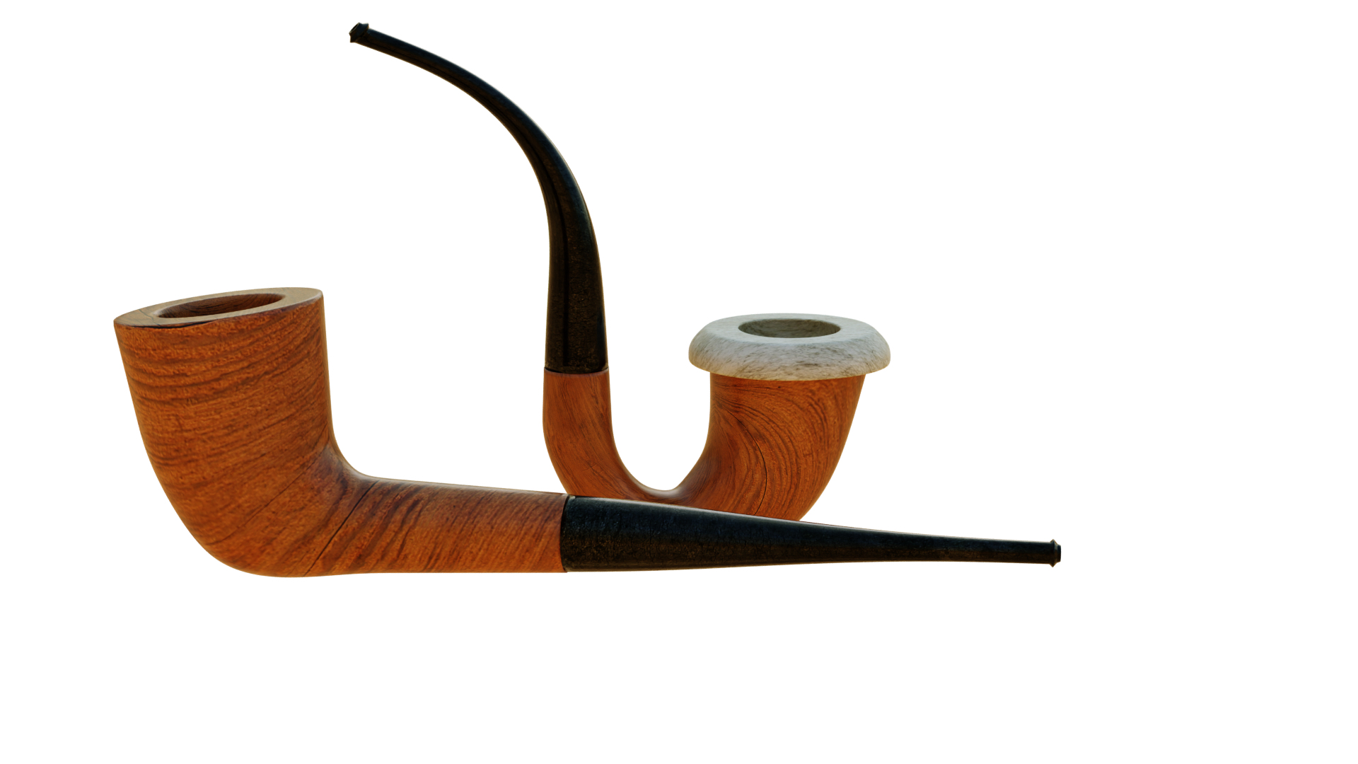 Smoking Pipe Pack - Modular Static 3D Model - TurboSquid 2060060