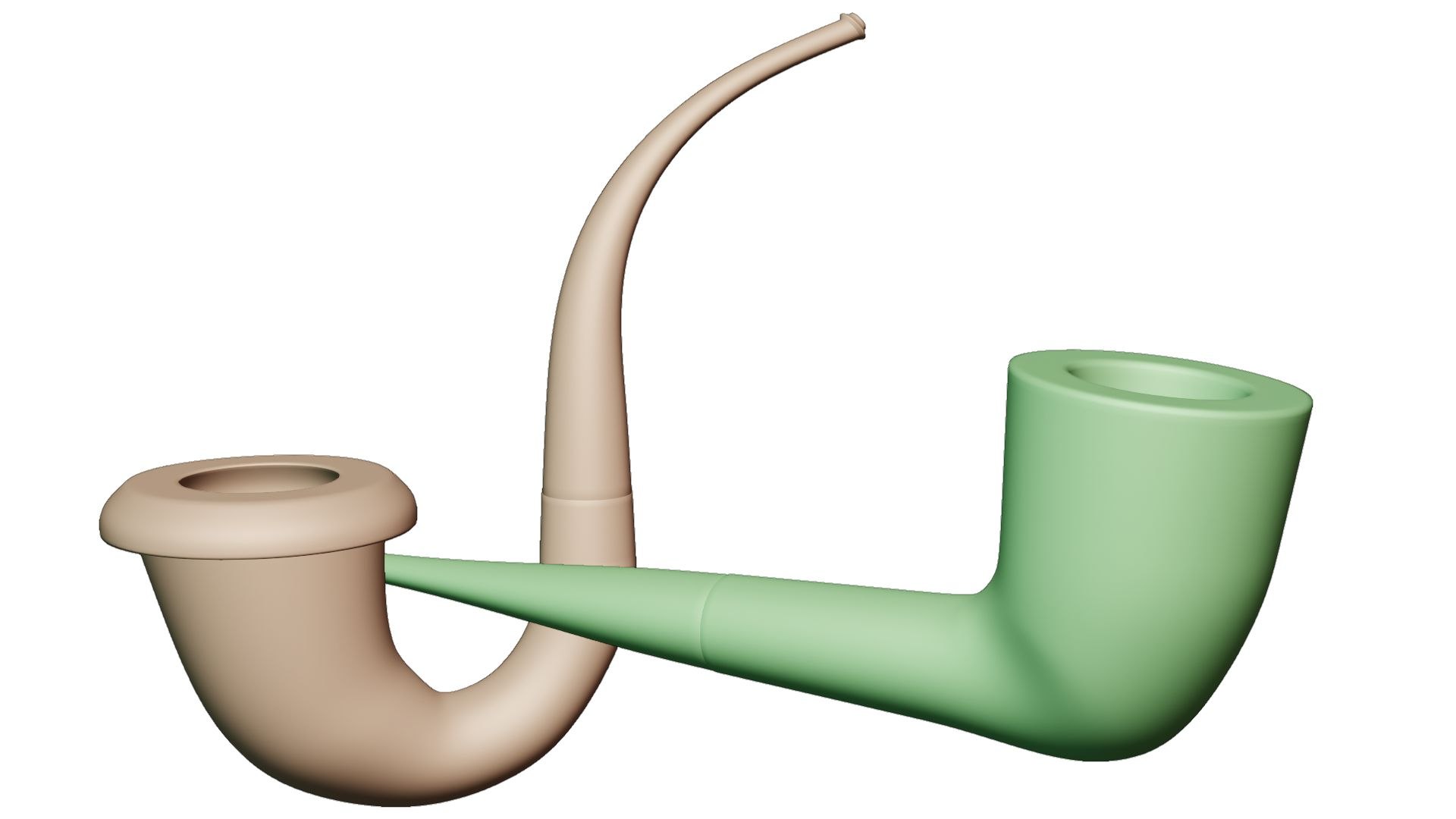 Smoking Pipe Pack - Modular Static 3D Model - TurboSquid 2060060