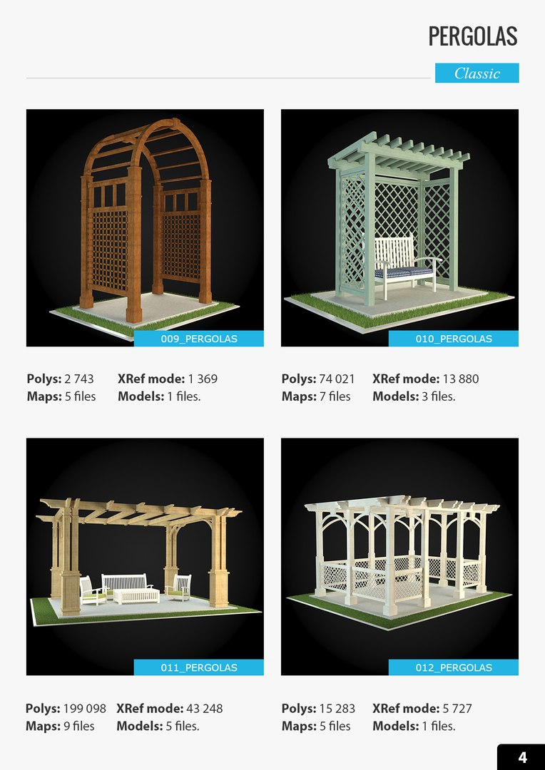 Architectural Modules 3d Max