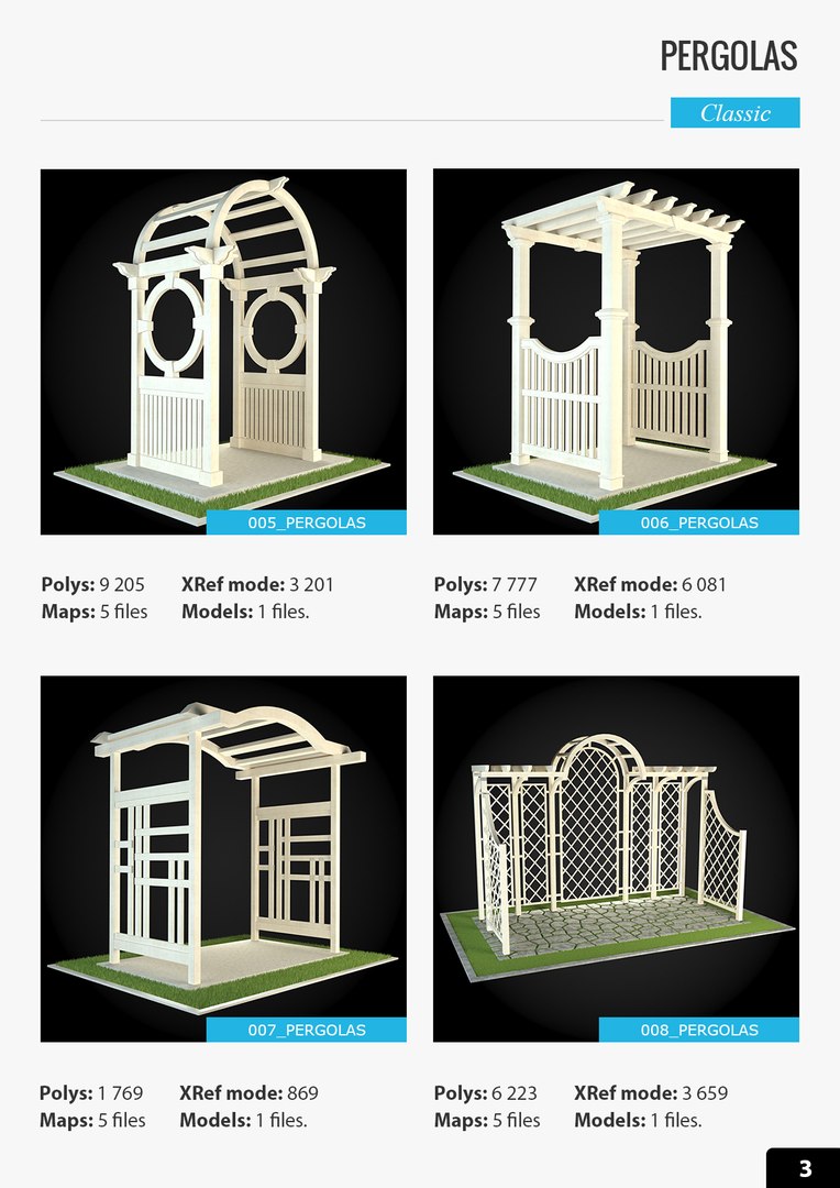 Architectural Modules 3d Max