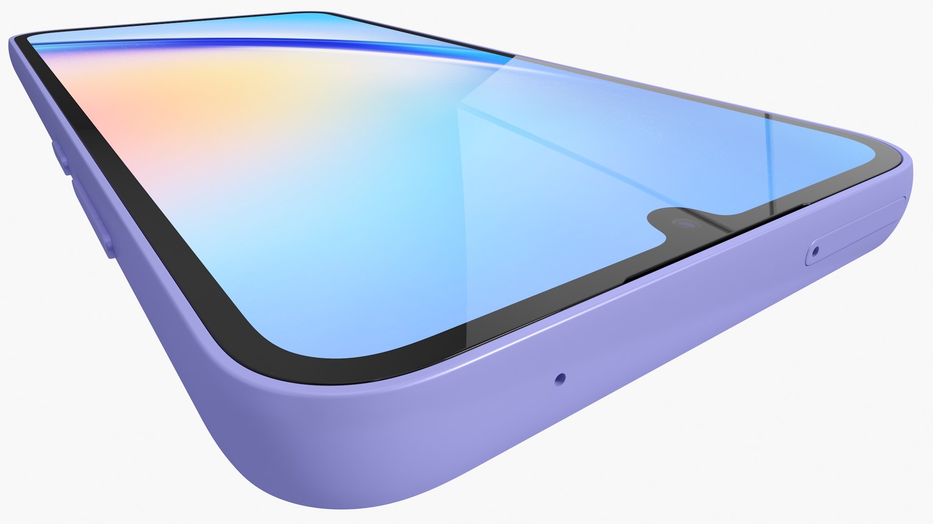 Samsung Galaxy A34 5G Violet 3D model - TurboSquid 2041468