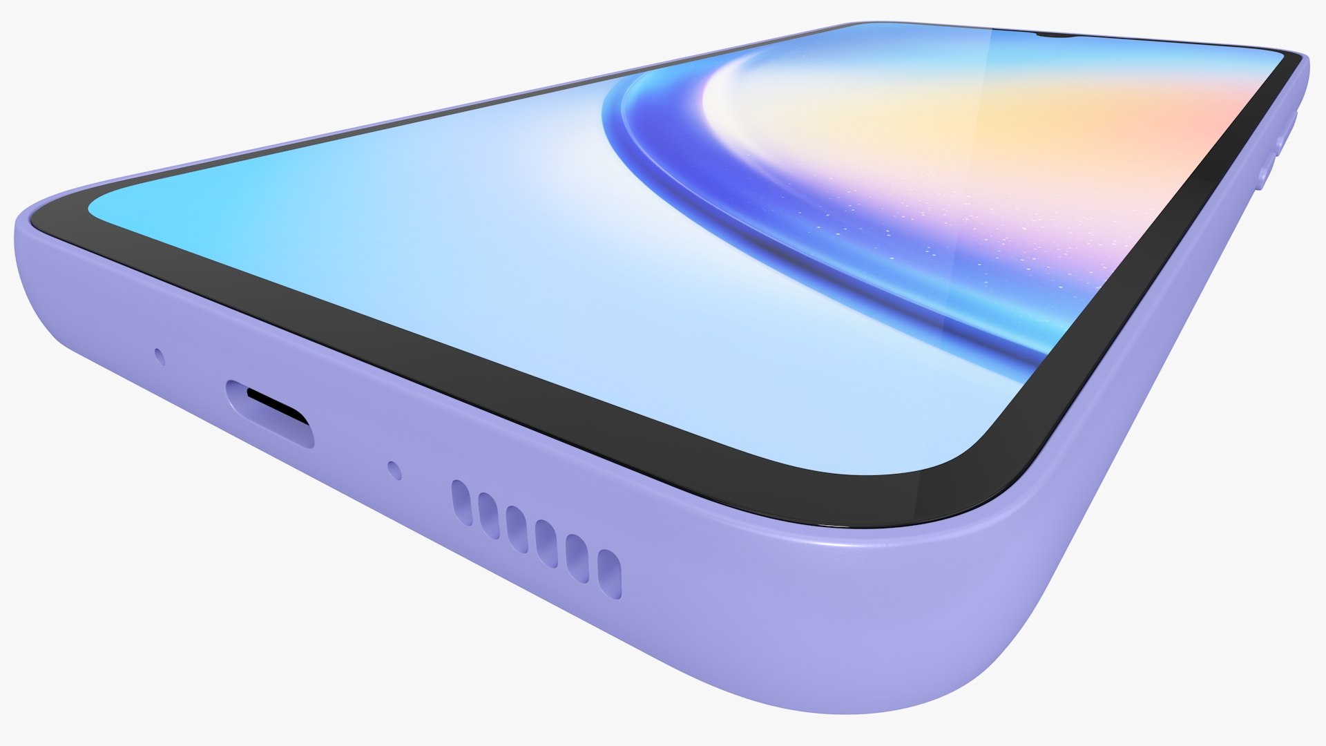 Samsung Galaxy A34 5G Violet 3D model - TurboSquid 2041468