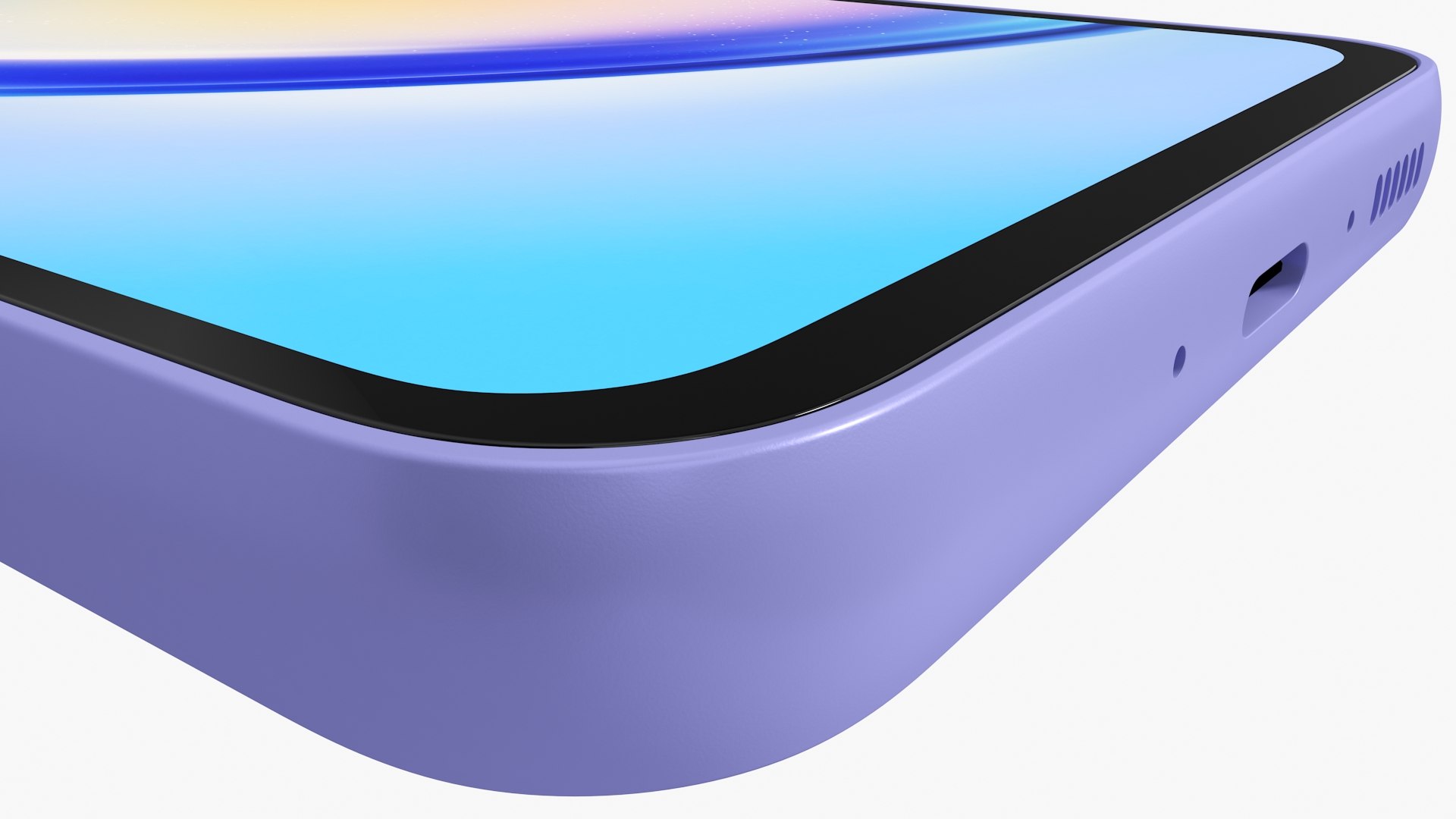 Samsung Galaxy A34 5G Violet 3D model - TurboSquid 2041468