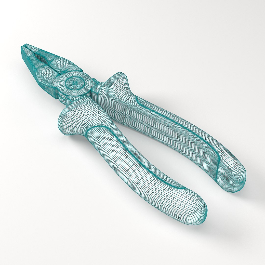 3d Model Pliers Tool
