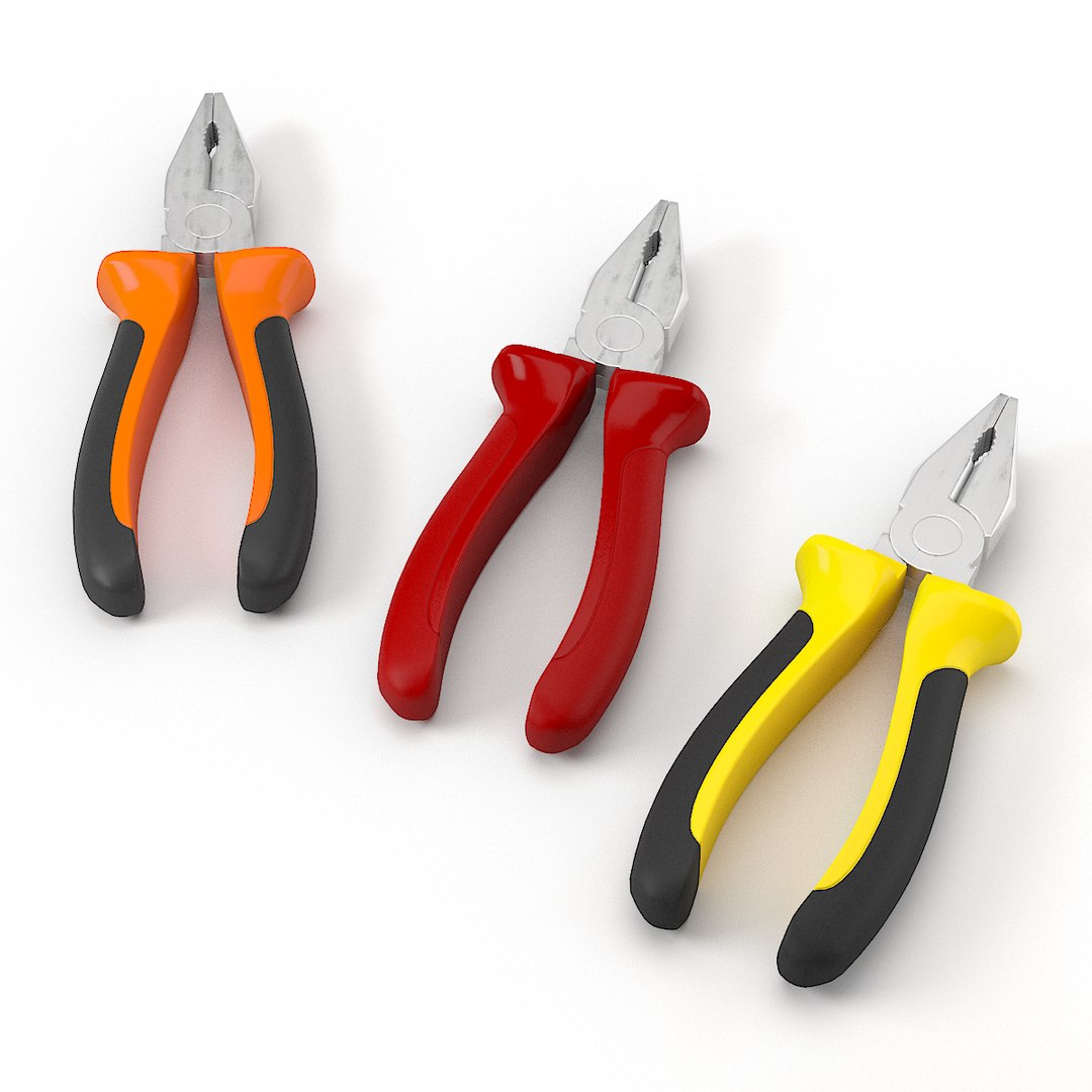 3d Model Pliers Tool