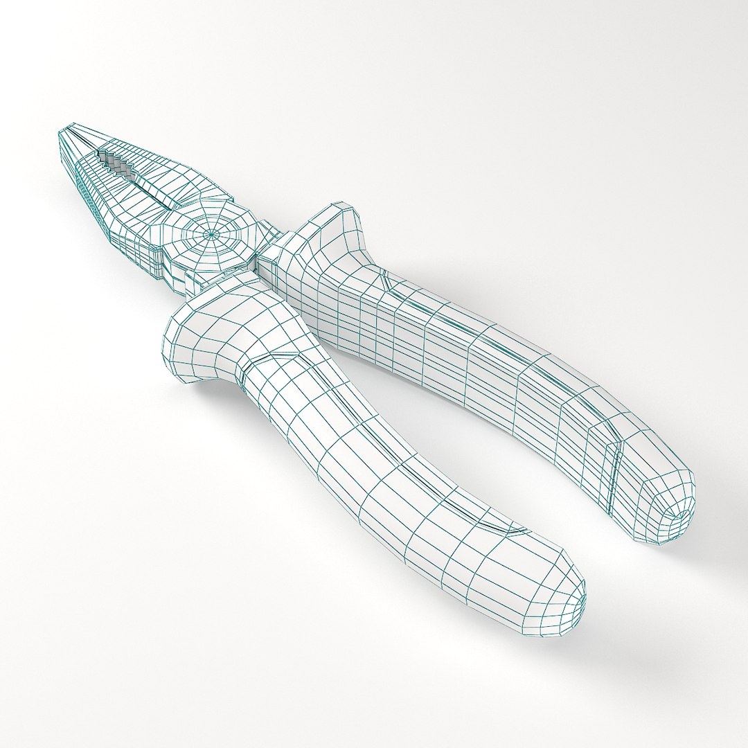 3d Model Pliers Tool