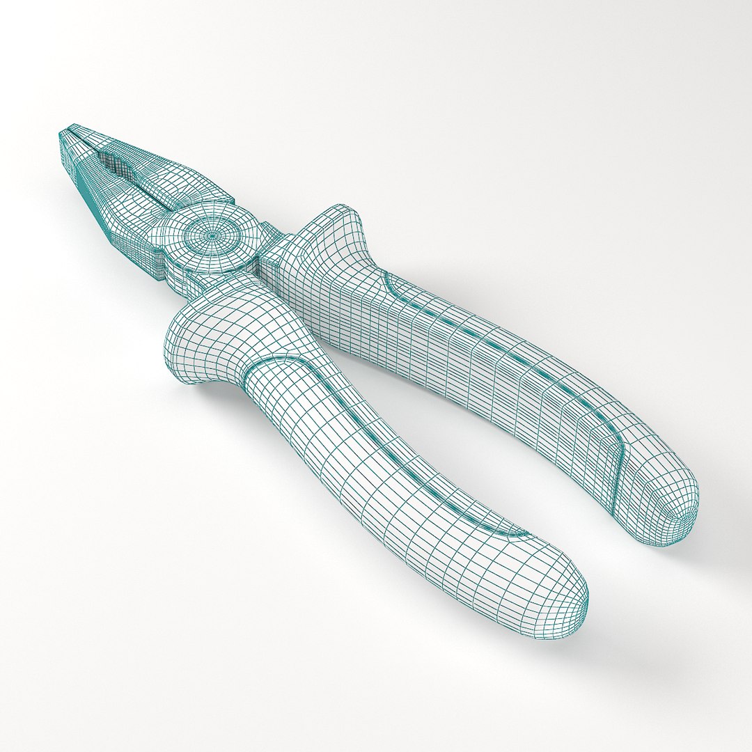 3d Model Pliers Tool