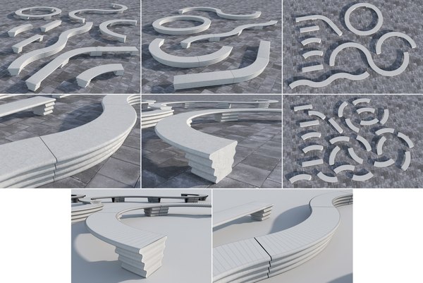 3D urban elements 3 - TurboSquid 1310954
