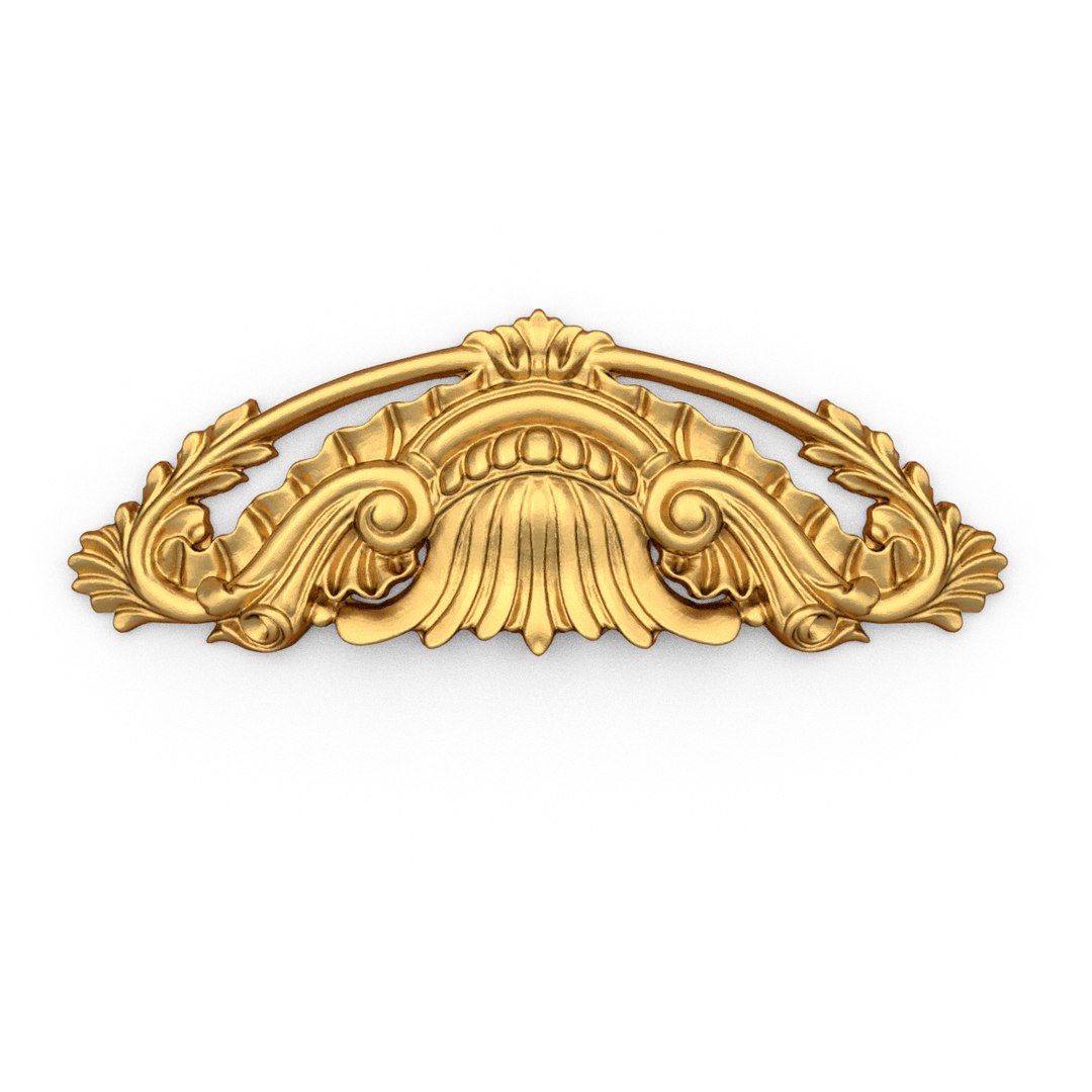 3D Classic Carved Decor Ornament 493 - TurboSquid 2248501