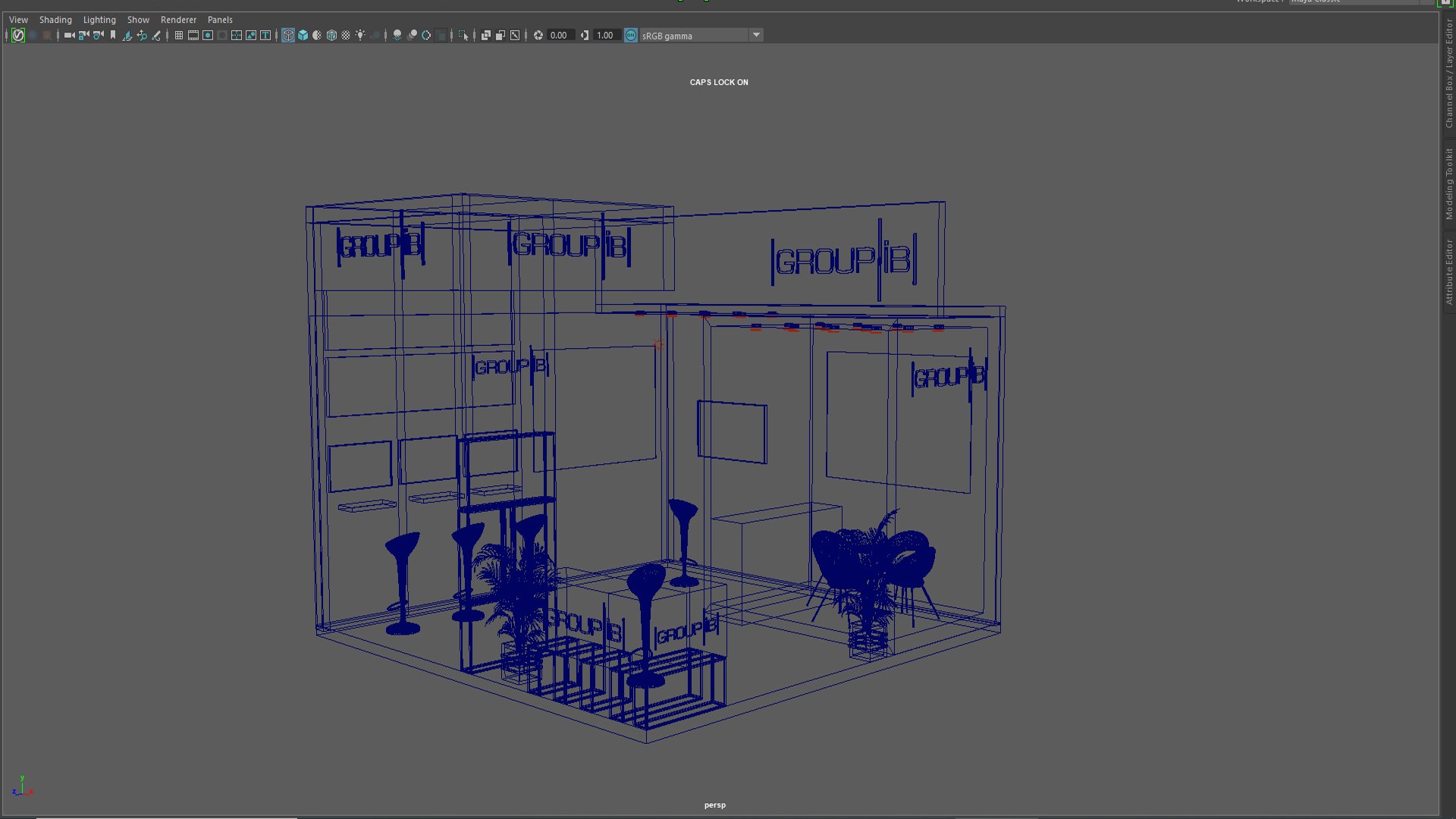 5X5 STAND DESIGN 3D Model - TurboSquid 1780674