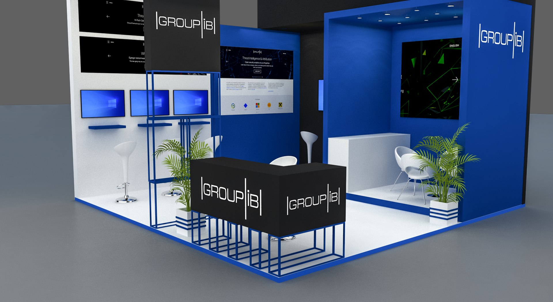 5X5 STAND DESIGN 3D Model - TurboSquid 1780674