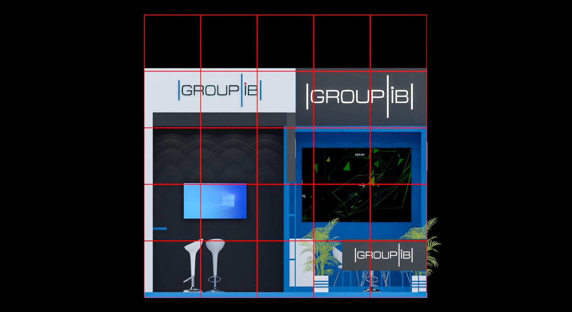 5X5 STAND DESIGN 3D Model - TurboSquid 1780674