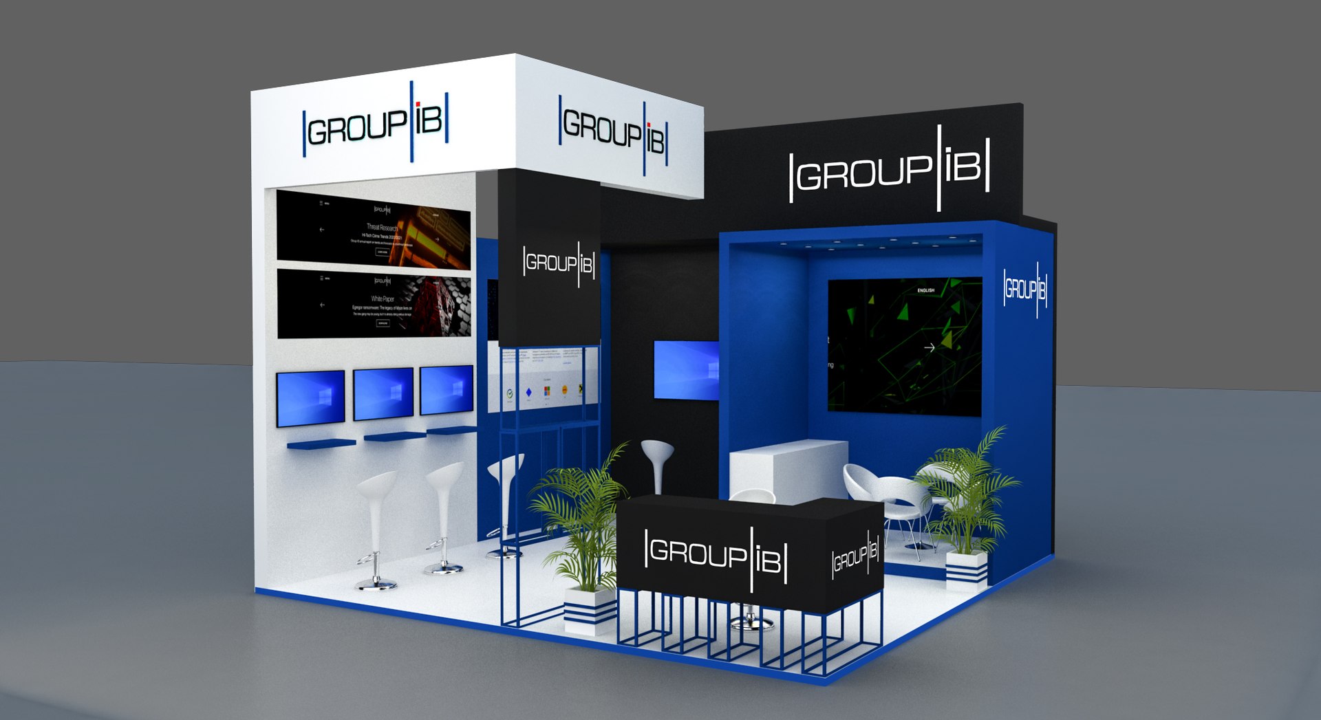 5X5 STAND DESIGN 3D Model - TurboSquid 1780674