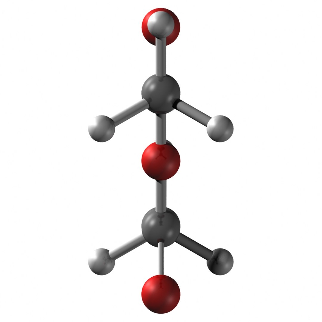 Mercuric Acetate 3d Model