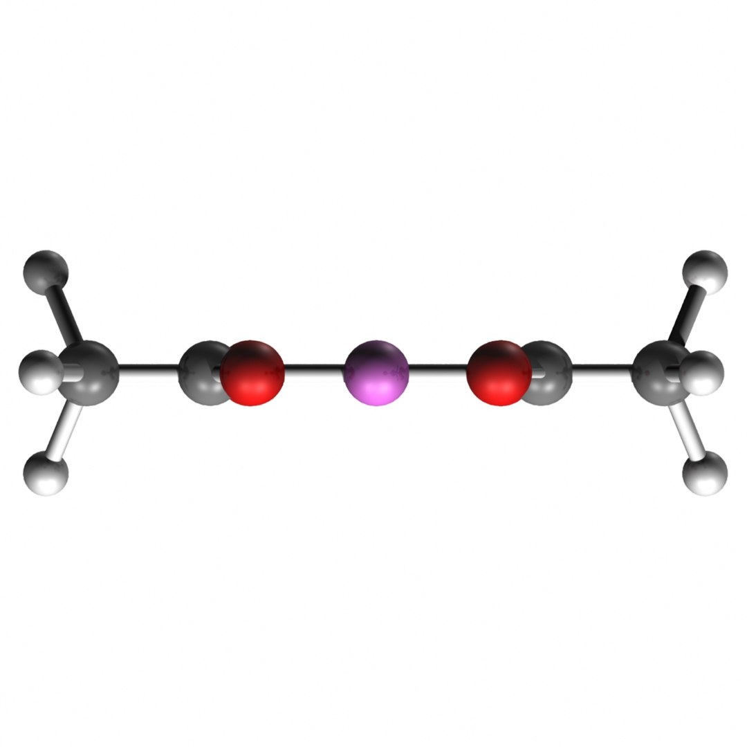 Mercuric Acetate 3d Model