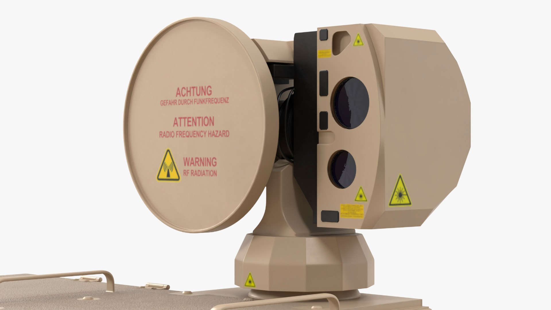 Air Defense System Skynex Sand Color Rigged 3D Model - TurboSquid 2201842