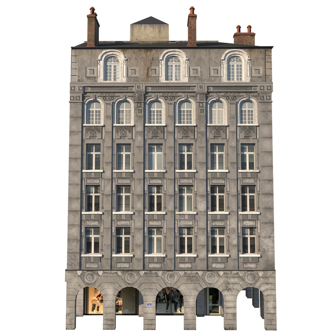 1 Pack Buildings 3D - TurboSquid 1459184