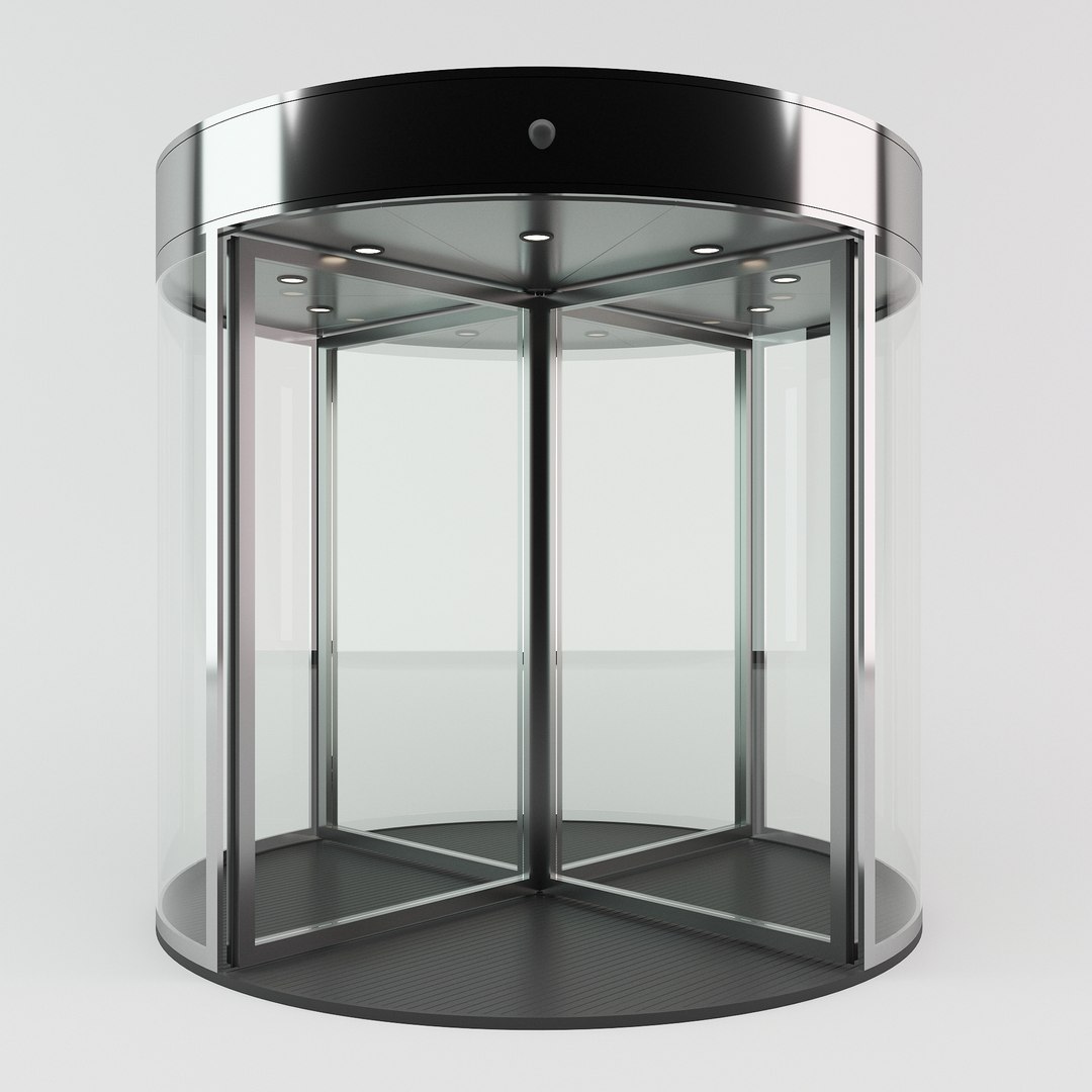 Revolving Door 3D - TurboSquid 2300117