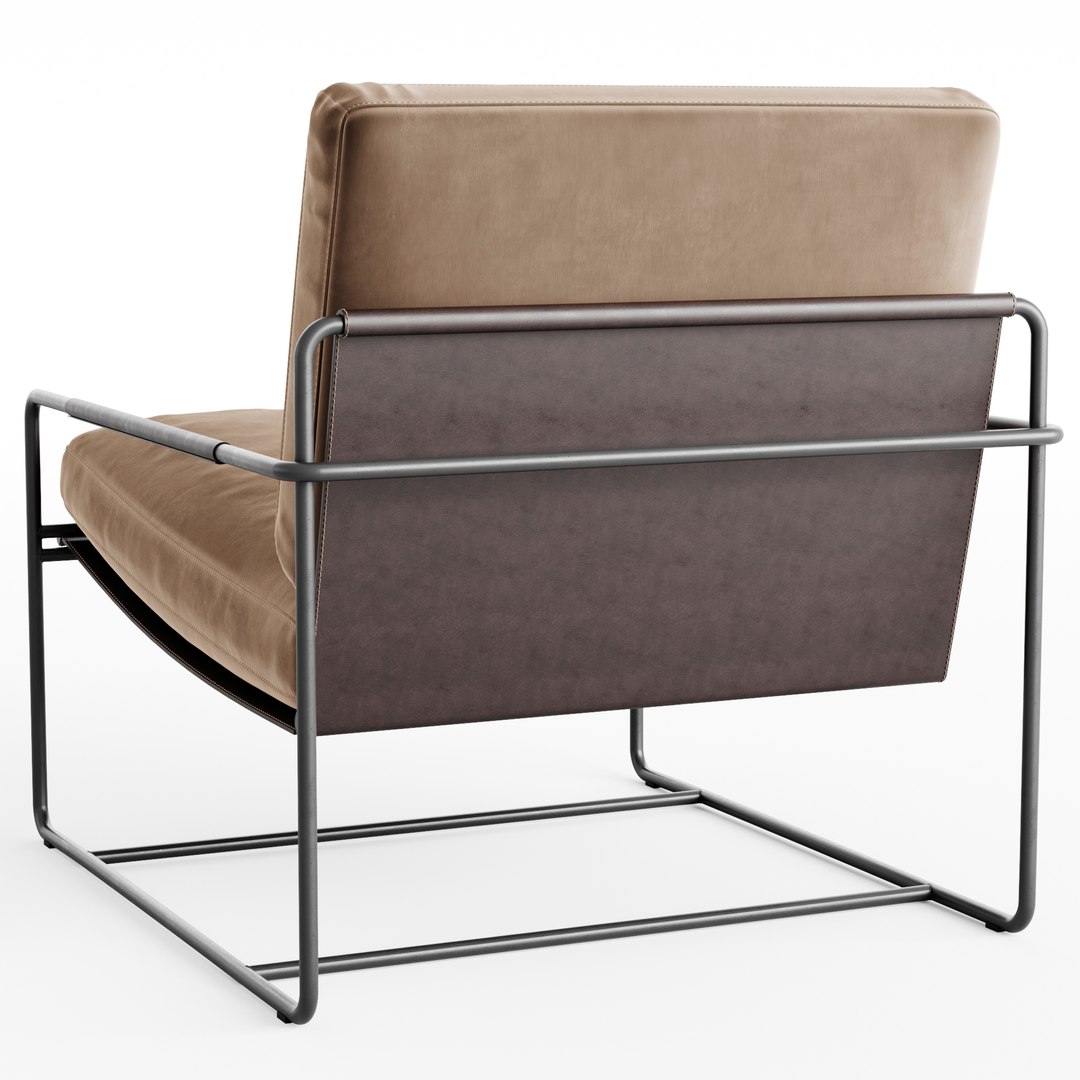 Riviera Armchair 3D Model - TurboSquid 1587333