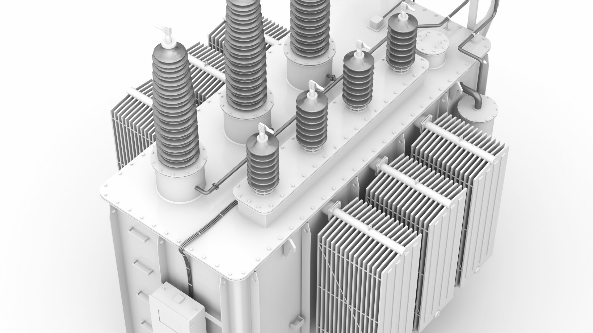 3D Model Electrical Transformer - TurboSquid 1999621